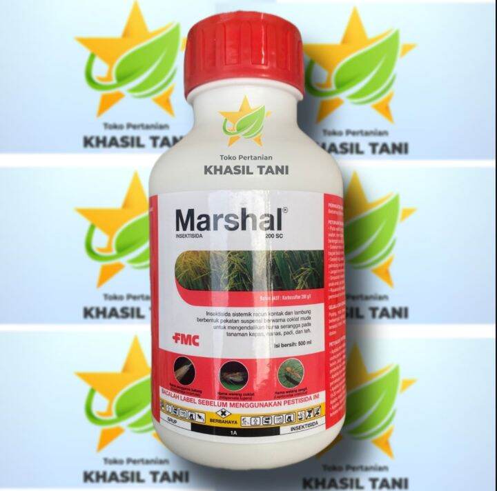 Insektisida Marshal 200 SC Isi Bersih 500 ml - FMC Obat Pencegah dan ...