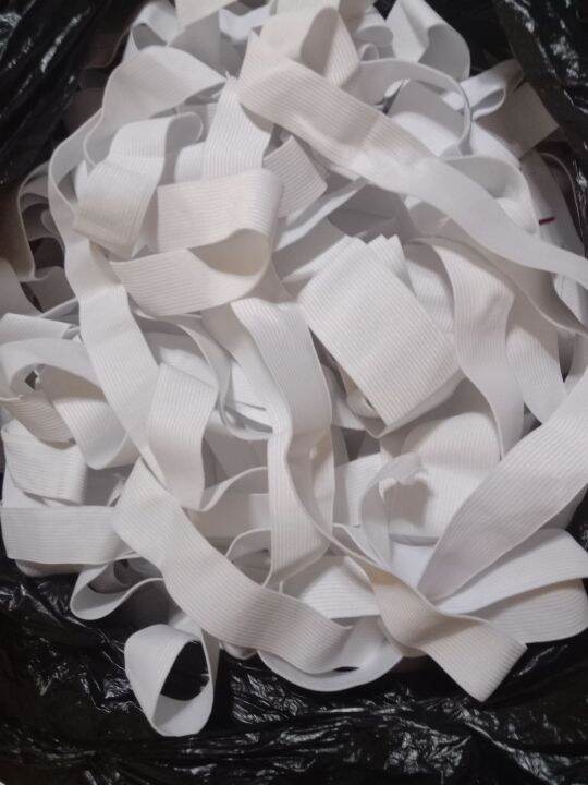 garter size 1 inch white sold per kilo | Lazada PH