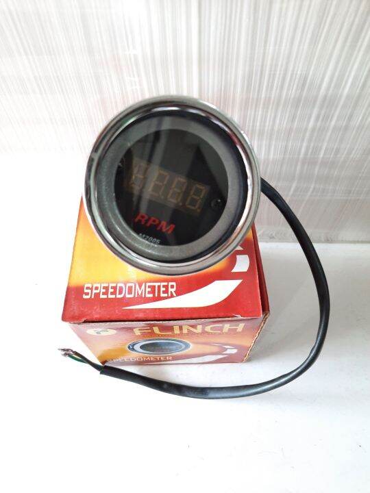 AMPER SPEEDOMETER RPM DIGITAL ANGKA (TIDAK ADA BREKET) | Lazada Indonesia