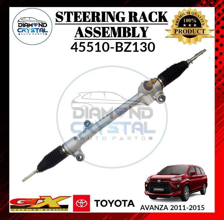 STEERING RACK AND PINION ASSEMBLY TOYOTA AVANZA 2011 - 2015 P/N:45510-BZ130 "GTX PREMIUM QUALITY ...