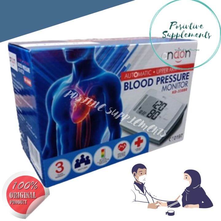 BLOOD PRESSURE MONITOR (BP MACHINE) ANDON TEKANAN DARAH | Lazada