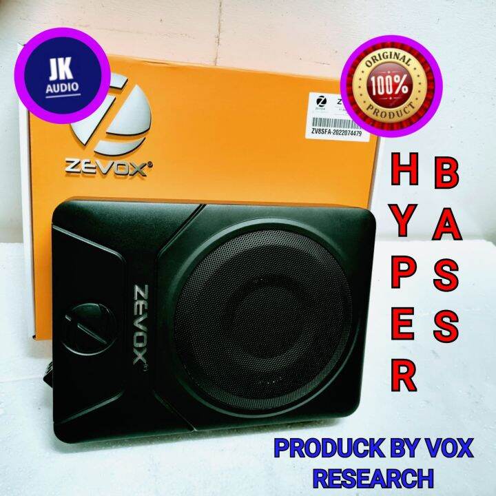 Subwoofer Kolong Jok Aktif Zevox ZV 8 SFA 8 Inch Subwoofer Aktif Built ln Power | Lazada Indonesia