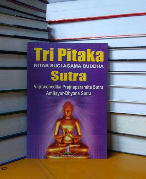 Buku tri pitaka kitab suci agama Buddha sutra | Lazada Indonesia