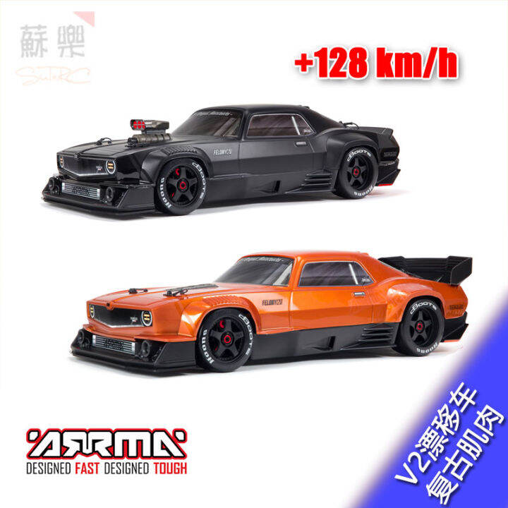 Remote Control Electric Arrma Firebird Crossing the Boundary 1/7 Super ...