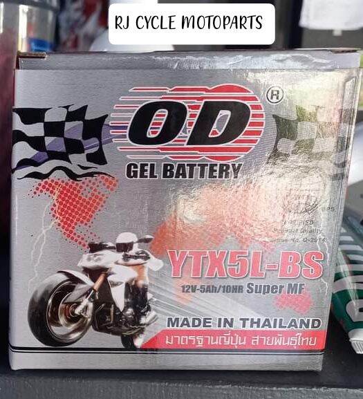 OD Battery (Made in Thailand) YB3L/YTX4L/YTX5L/12N5L/YTX7A/YTX7L/YTX5L ...