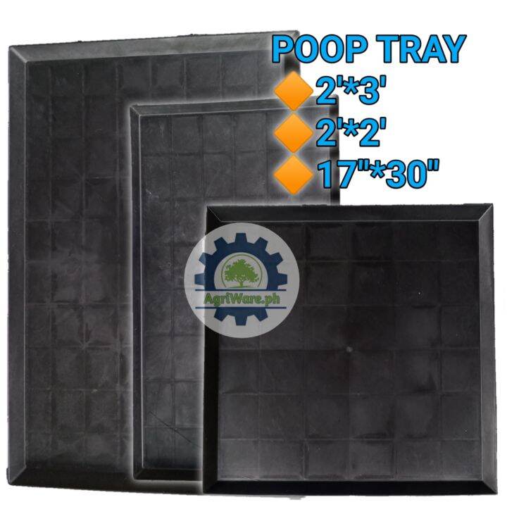 Poop tray disinfectant tray 17x30 2x2 2x3 | Lazada PH