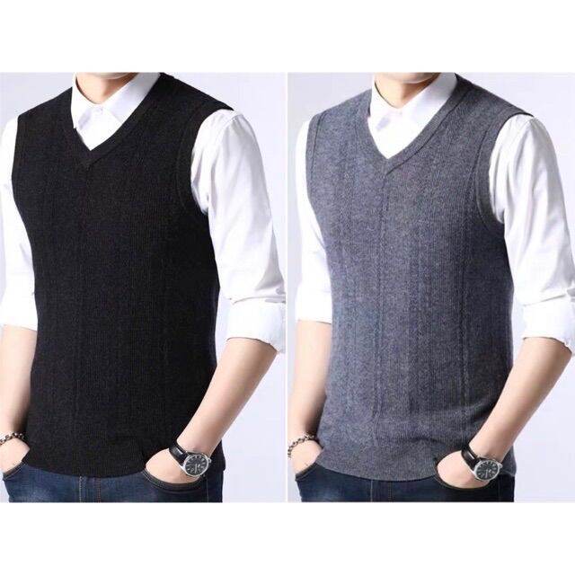 KNITTED VEST FOR MEN | Lazada PH