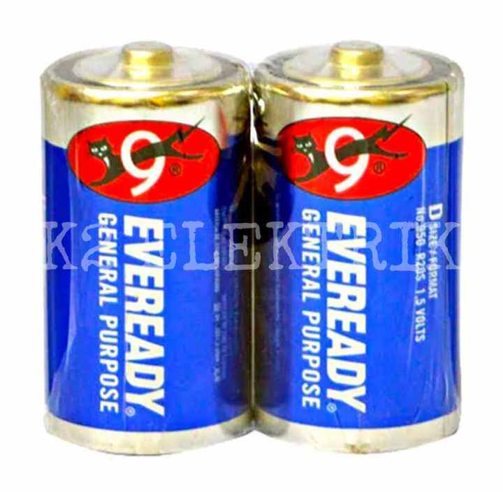 BATRAI BESAR EVEREADY | BATRAI TIPE D | BATRAI BUAT TOA SENTER | Lazada ...