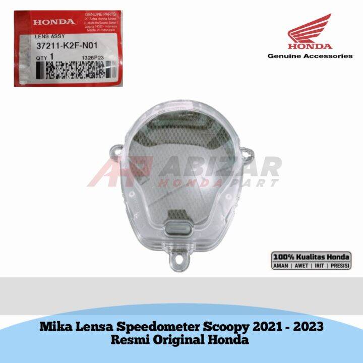 37211-K2F-N01 Mika Lensa Speedometer Scoopy 2021 - 2023 Resmi Original ...