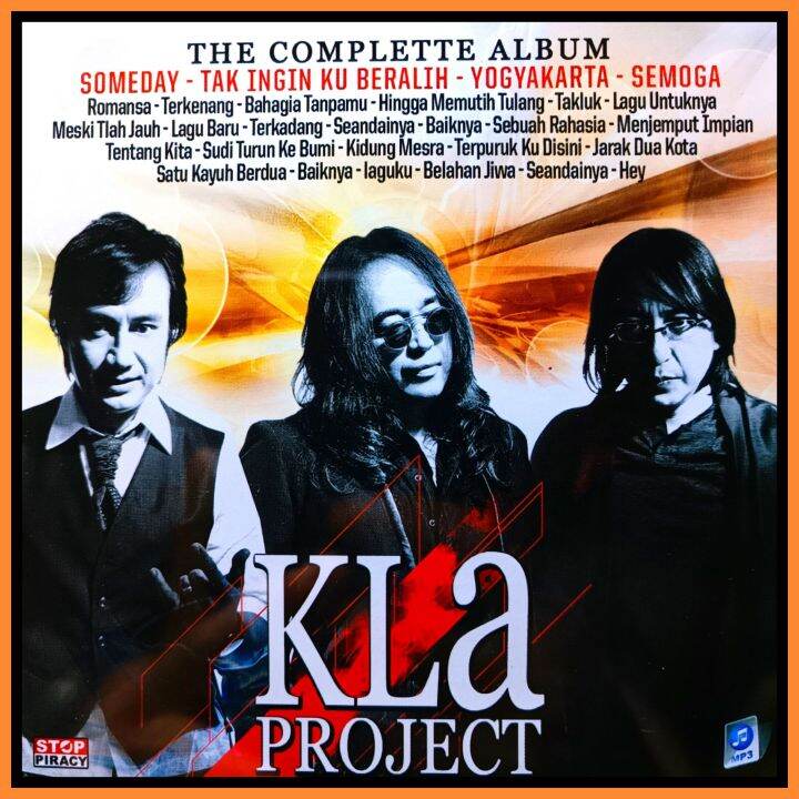 Kaset MP3 Audio Musik 154 Lagu Pop Indo KLA PROJECT - KATON BAGASKARA Album Terlengkap. | Lazada ...