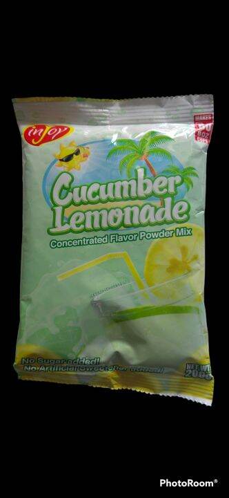 Injoy Palamig Cucumber Lemonade Flavor Powder Mixed / 200g | Lazada PH