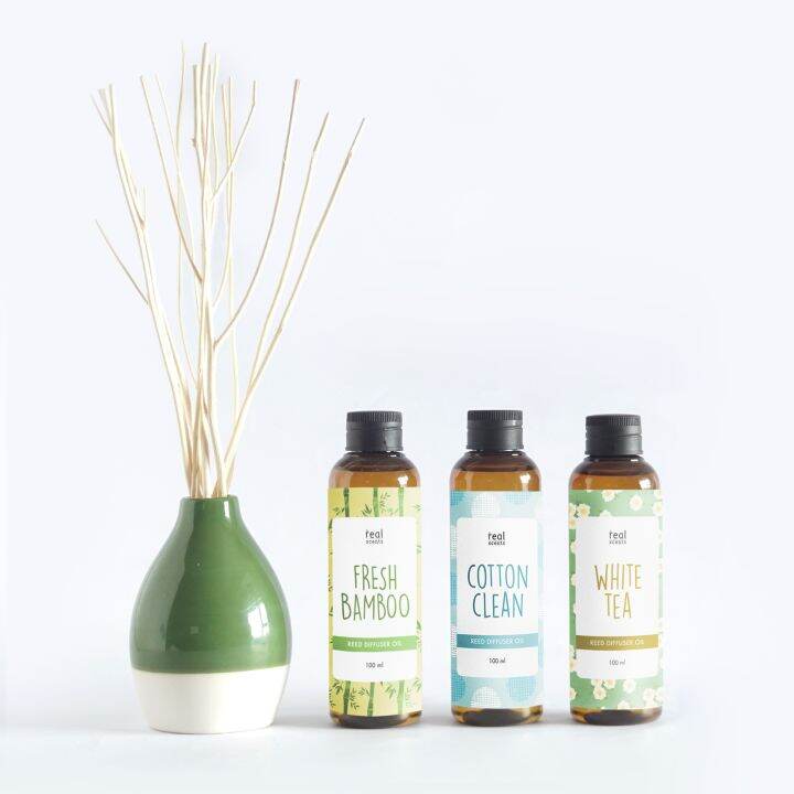 Real Scents Reed Diffuser Set | Lazada PH