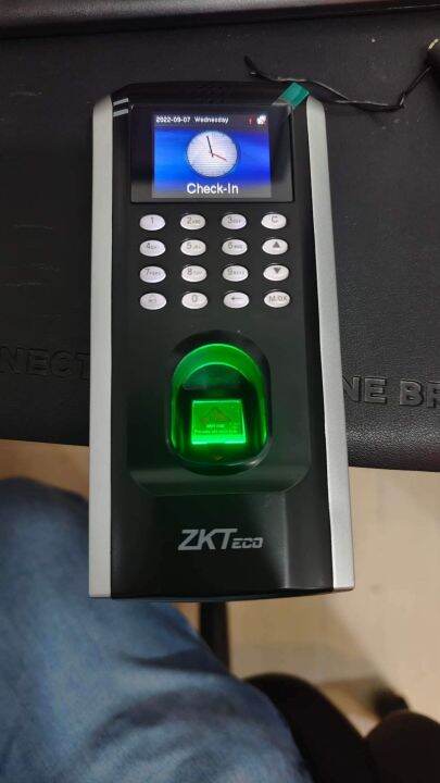 Zkteco F7C-ID - RFID, Fingerprint, WIFI and Password Recognition Biometrics | Lazada PH