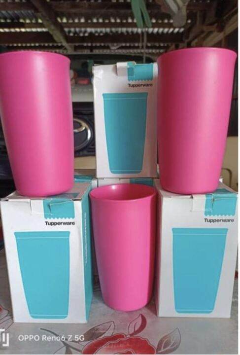 New stock!!! Authentic tupperware drinking glass 400 mL/ buy 1 take 2 ...