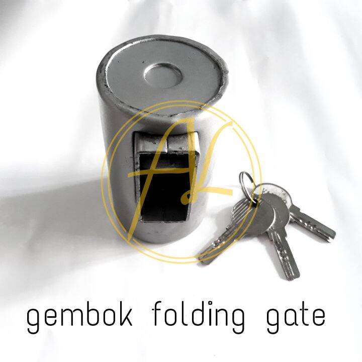 gembok folding gate / gembok tabung / gembok bambu | Lazada Indonesia