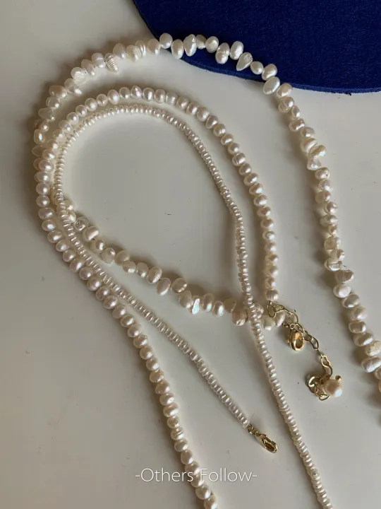 [follow] Korean Dongdaemun Custom Retro Nana Same Natural Rice Grain