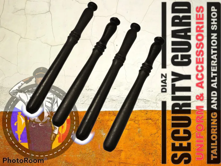 Security Guard Night Stick / Batuta Wooden (Kahoy) | Lazada PH