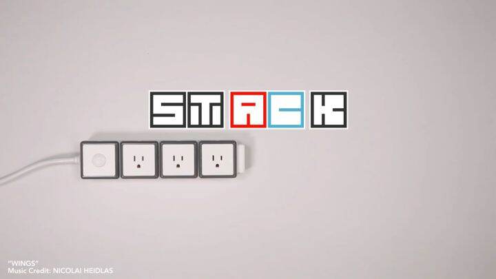 OneAdaptr STACK 4 UK AC Outlet Modular Surge Protector Extension ...