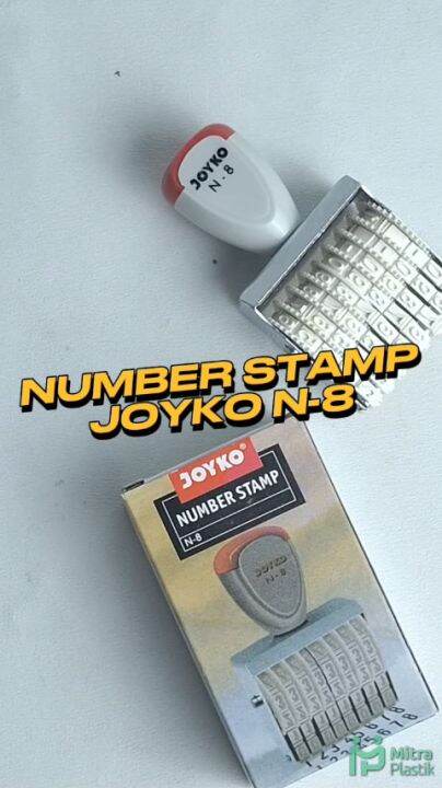 Number Stamp N8 Joyko Stempel Angka 8 Digit | Lazada Indonesia