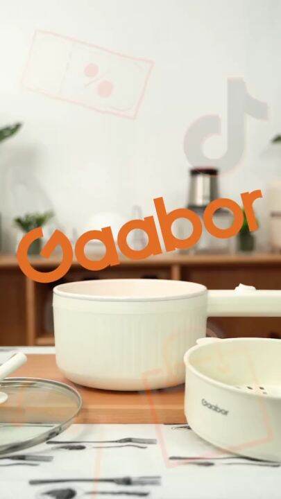 Gaabor 2L Large Capacity 600W Strong Power Multi-purpose Non-stick ...