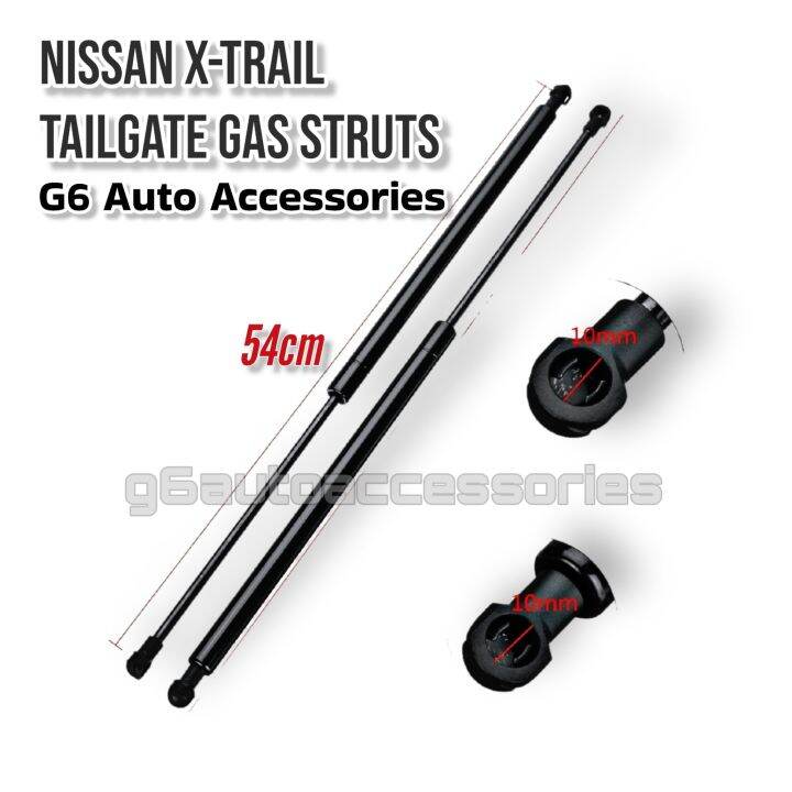 2pcs of Tailgate Gas Struts Trunk Boot Support Spring for Nissan X ...