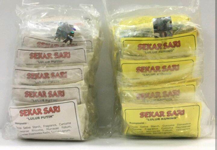 Sekar Sari Lulur Bubuk Tradisional Isi 10 Sachet | Lazada Indonesia