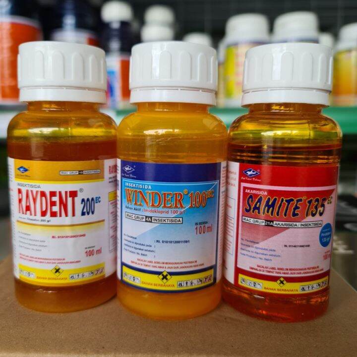 Paket Lengkap Pestisida Pemberantas Keriting Cap Kapal Terbang | Lazada ...
