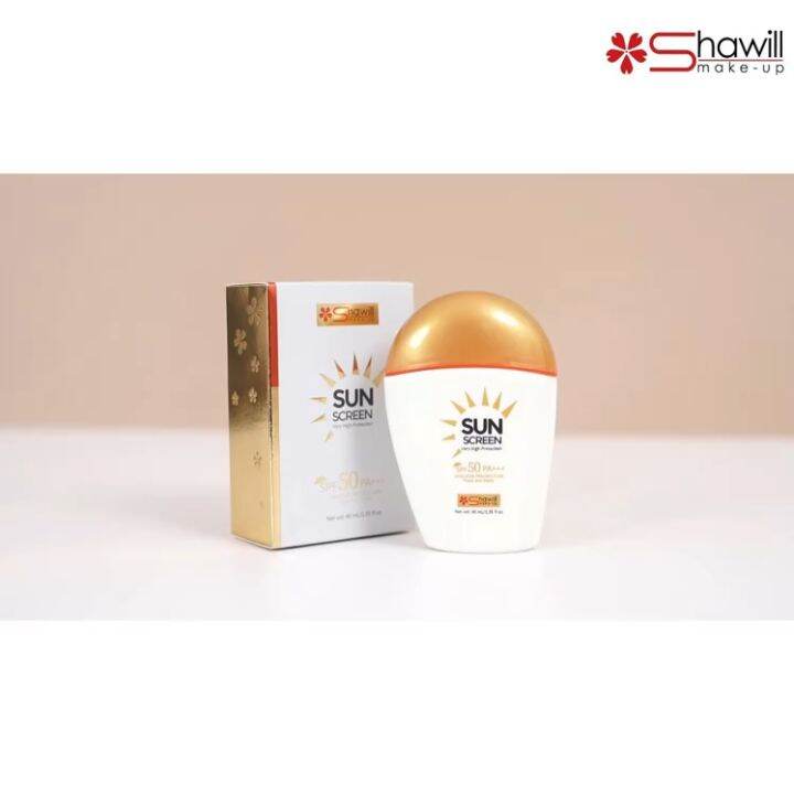 Shawill Sunscreen Sunblock Sun Protect SPF50 High Sun Protection ...