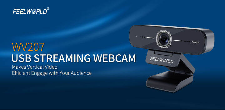 FEELWORLD WV207 USB Live Streaming Webcam Vertical Display Full HD ...