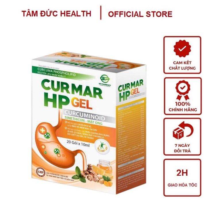 Dạ Dày CURMA HIPGEL+CURCUMINOID hỗ trợ giảm axit dịch vị, giúp bảo vệ ...
