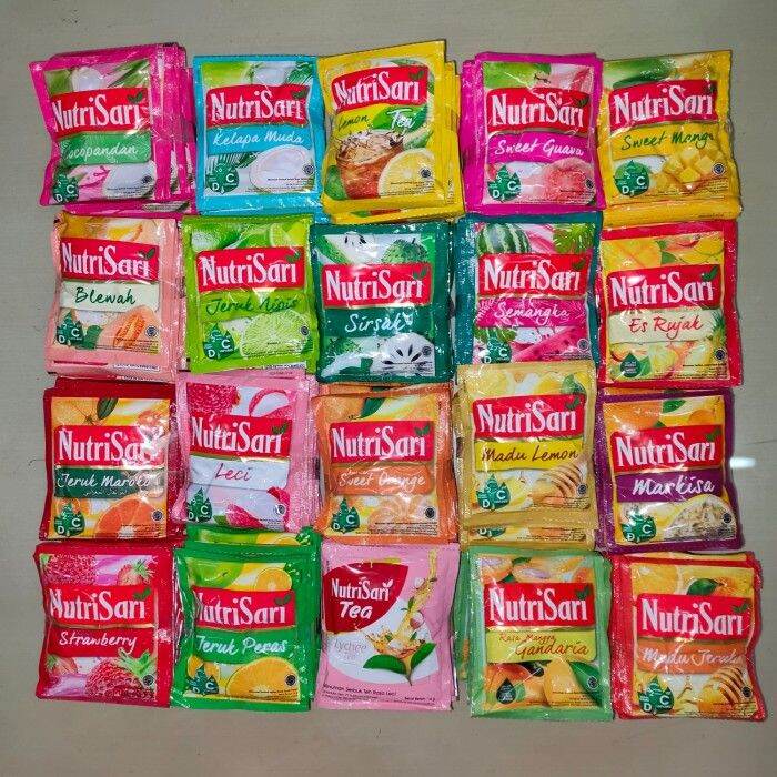 NUTRISARI ALL VARIAN 1 RENTENG ISI 10 SACHET | Lazada Indonesia