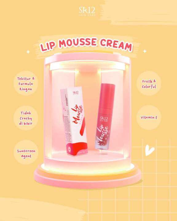 Lip mouse sr12 lipmatte color lipcream tahan lama | Lazada Indonesia