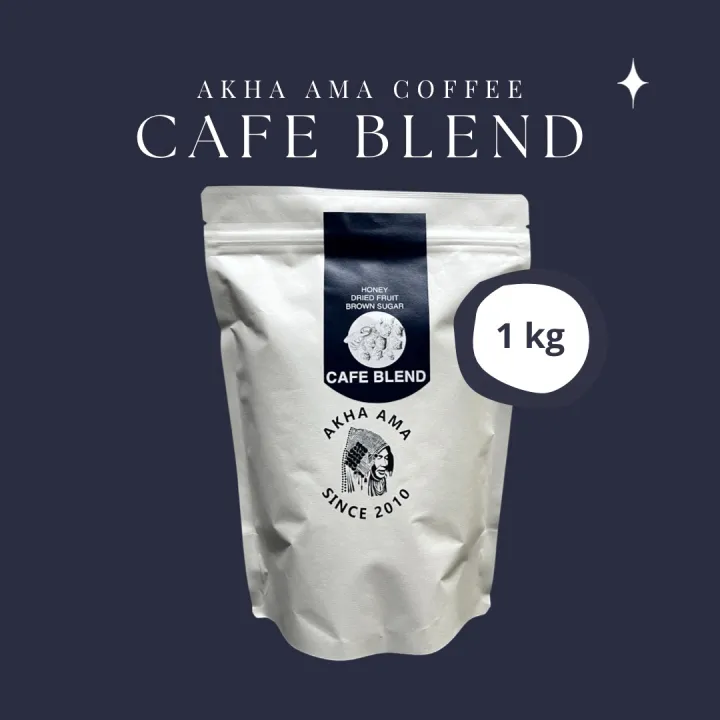 AKHA AMA COFFEE กาแฟอาข่า อ่ามา - CAFE BLEND ( 1 kg )( Light and Medium ...