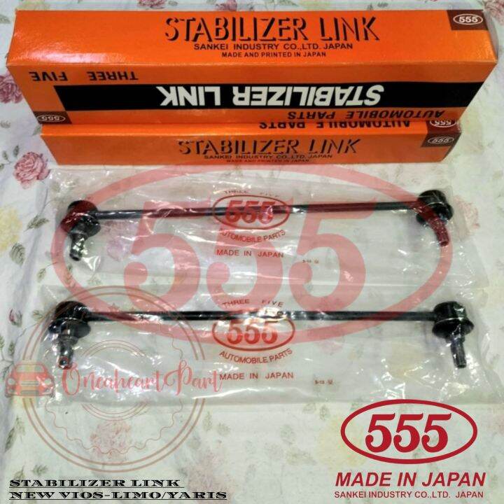 LINK STABIL STABILIZER LINK 555 THREE FIVE TOYOTA NEW VIOS-LIMO/YARIS ...