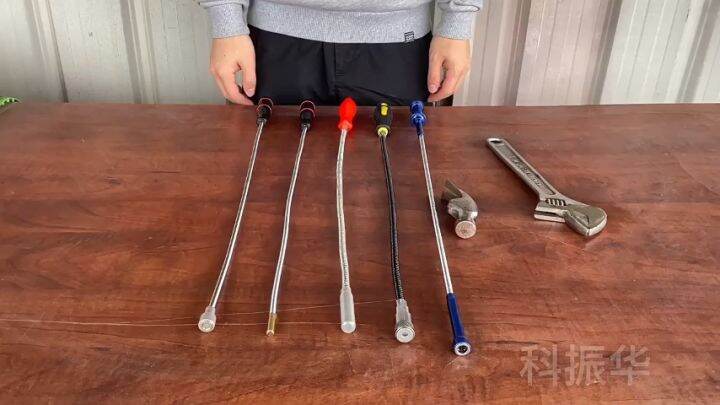 20 Inch Bendable Magnetic Bar / Obeng Magnet Flexible Magnetic Pickup Tool Kepala Datar Alat ...