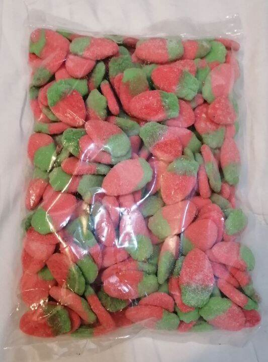 Gummy strawberry (Negosyo pack) 160-200 pcs Gummy / sweet / Candies and ...