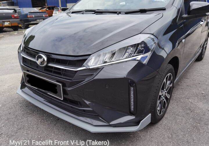 Perodua Myvi 2022 2023 2024 takero front rear lip diffuser skirt ...
