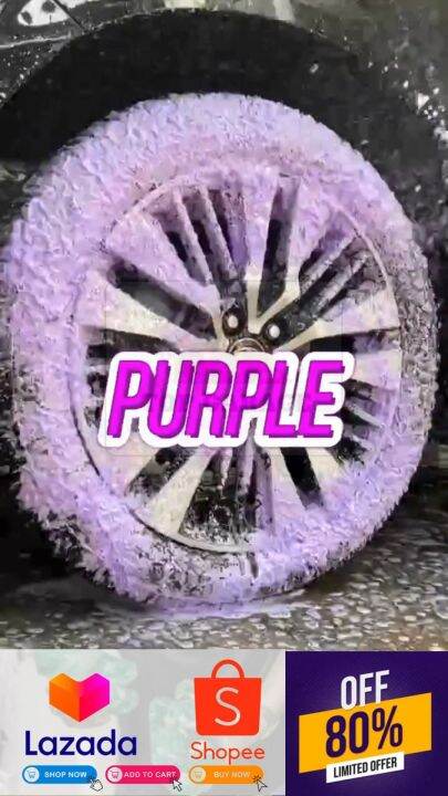 Top Garage ORANGE Colored Bubble Wash ORANGE Car Shampoo Foam ...