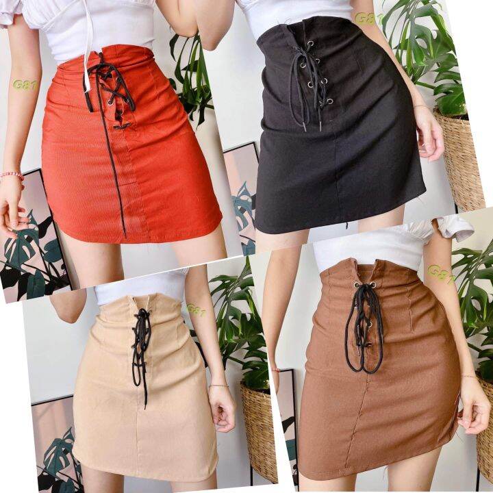 STRING FRONT | Lazada PH: Buy sell online Skirts with cheap price ...