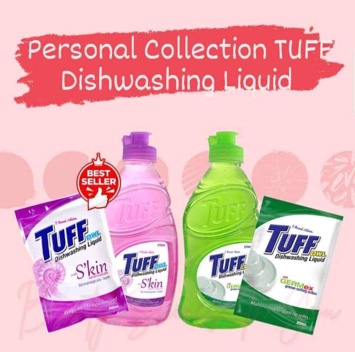 TUFF Dishwashing Liquid 270ml & 200ml -Personal Collection | Lazada PH