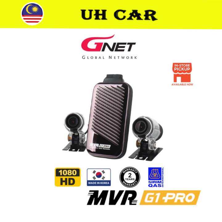 GNet G1 Pro FHD 2CH Waterproof Motorcycle Dashcam Dash Cam | Lazada