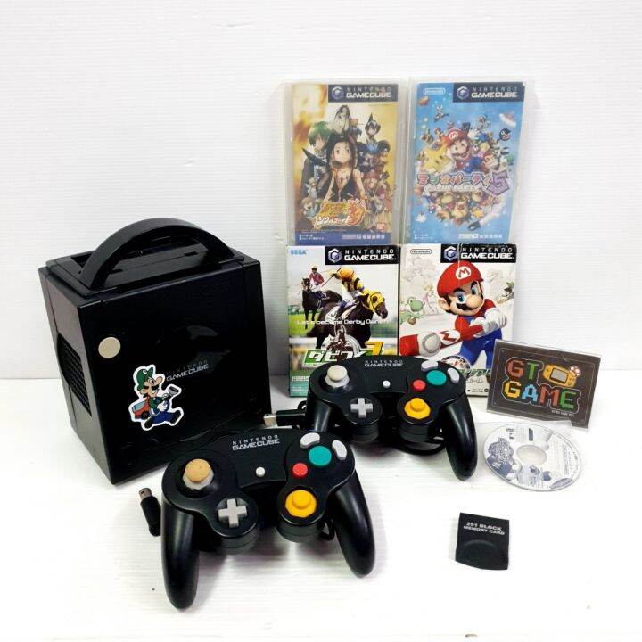 Nintendo GameCube Jet Black + 251 Block ⚡JAPAN 🇯🇵🎮 90% 🥸 | Lazada.co.th