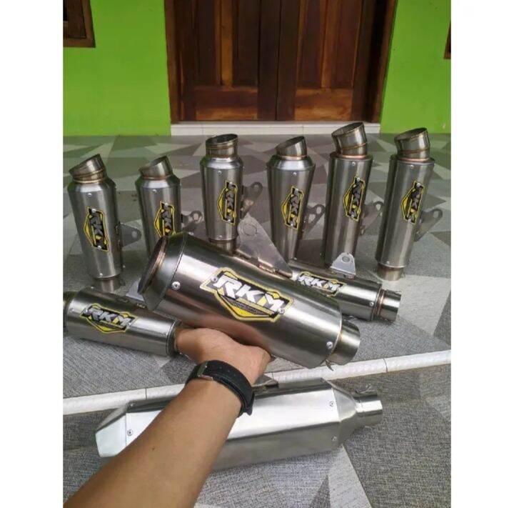 silencer only Original RKM PRO EXHAUST type GP1 all motor | Lazada Indonesia
