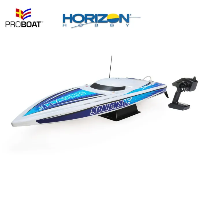 Proboat Sonicwake 36 "Brushless Speedboat Deep V Hull High Speed ...