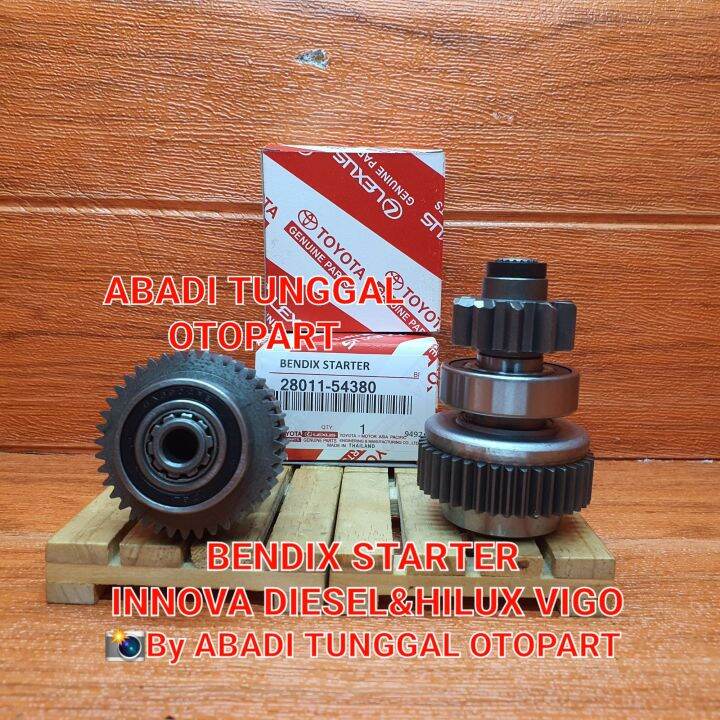 BENDIX STARTER BENDIK STATER GIGI BENDIK HILUX VIGO INNOVA DIESEL 28011-54380 | Lazada Indonesia