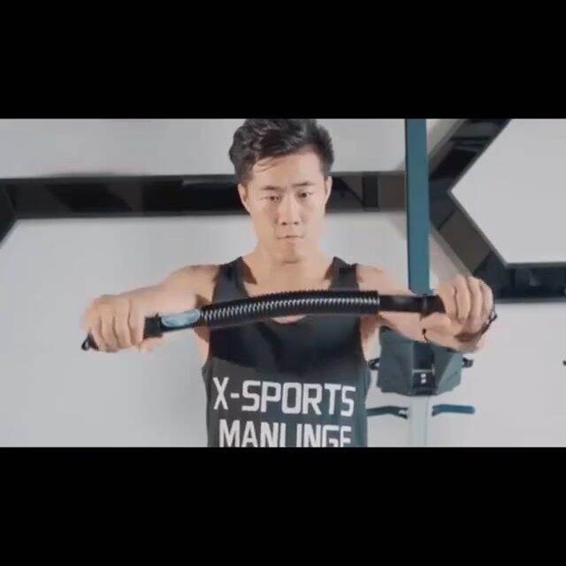 QSL Fitness Equipment Arm Bar Spring Grip Rod ArmGrip | Arm Rod Spring ...