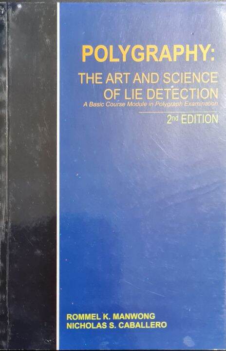 Polygraphy The Art and Science of Lie Detection 2nd edition | Lazada PH