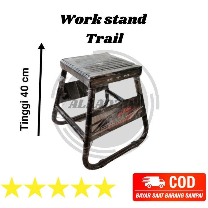 STAND MOTOR TRAIL STANDAR MOTOR TRAIL WORKSTAND | Lazada Indonesia