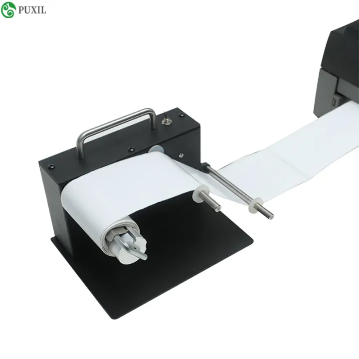 Label recycling machine for barcode printer, fully automatic rewinder ...