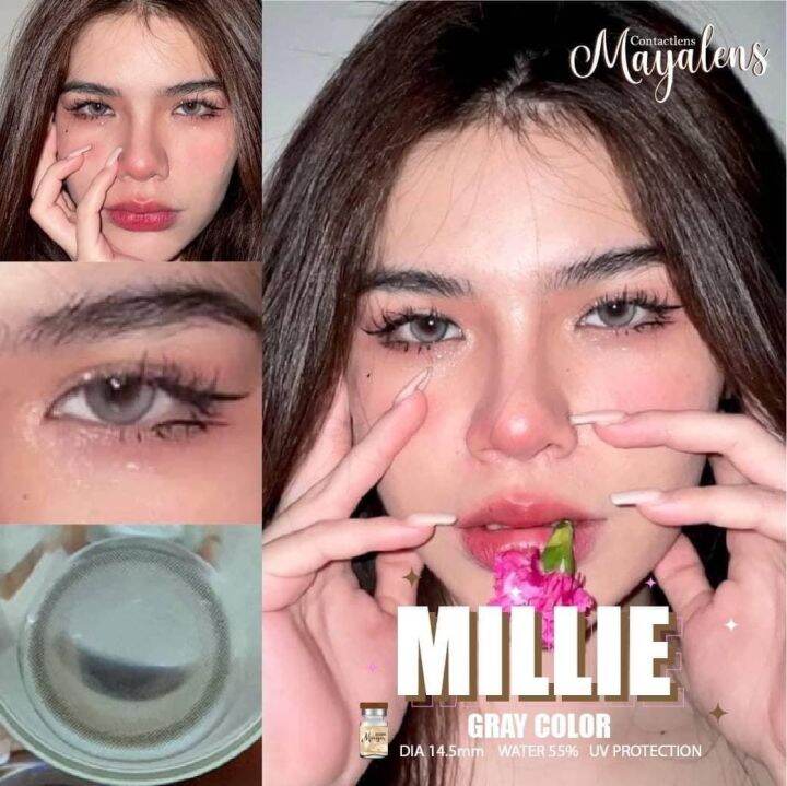 Millie gray mayalens เทานัวลูกคุณ สวยฝอลูกครึ่งmayalens 🤍 | Lazada.co.th